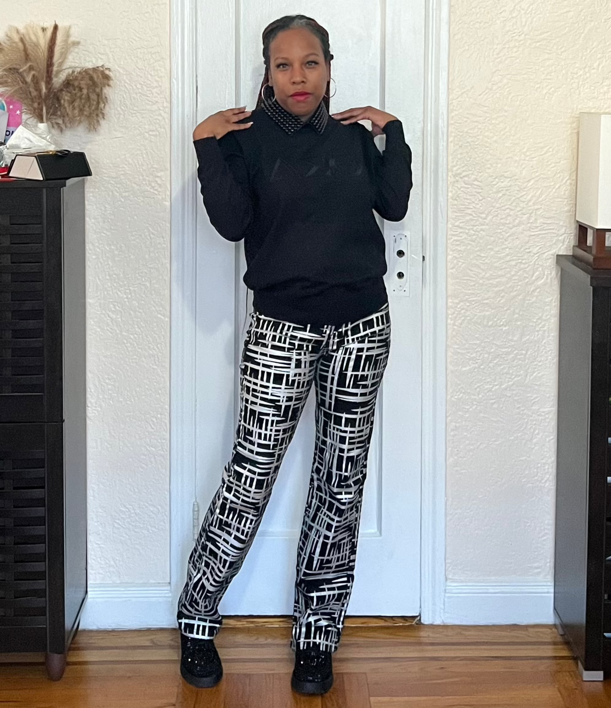 Black on Black DST Monochromatic Sweater Collar sold separately – Grown ...